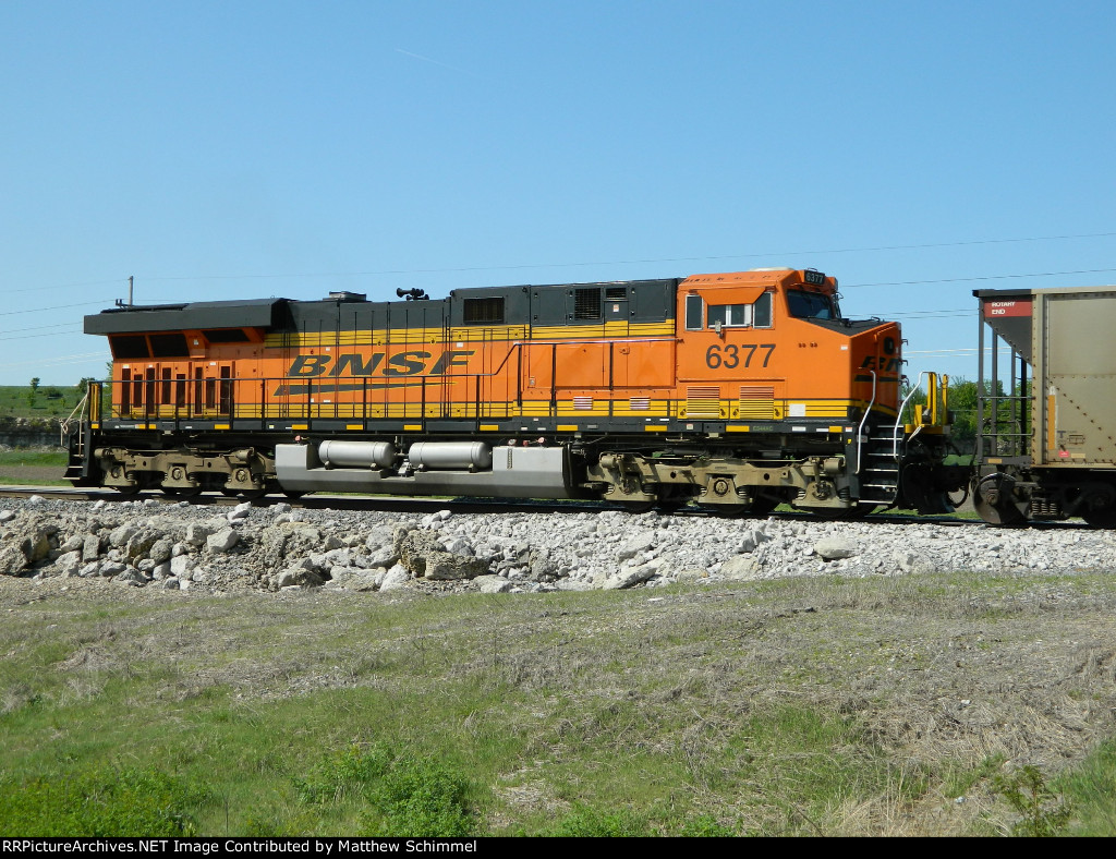 BNSF 6377 DPU